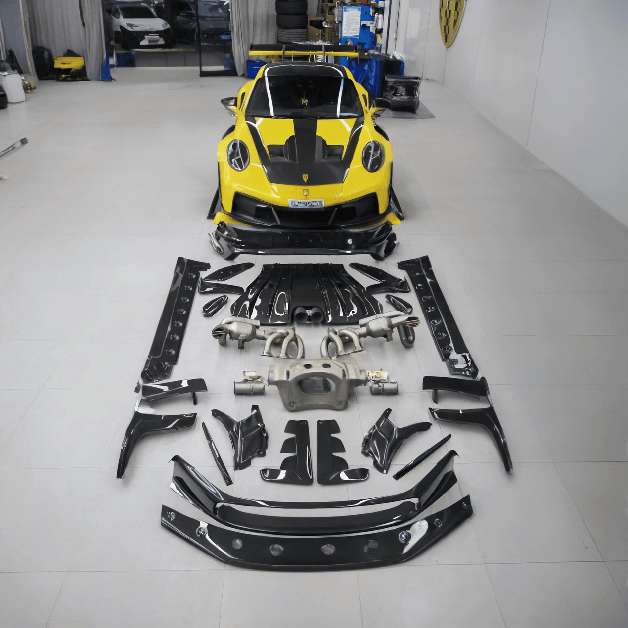 Porsche 992 GT3 RS Carbon Fiber Interior Kit | RCC – Carbon Clutch