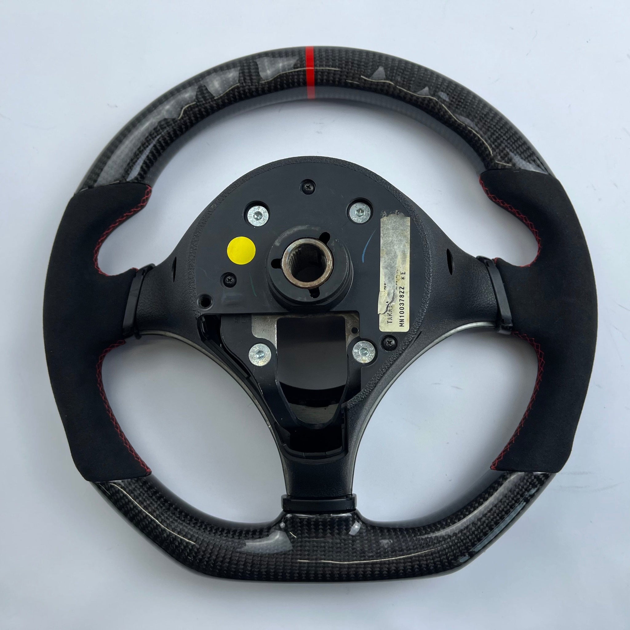 Evo X Custom Carbon Fiber Steering Wheel
