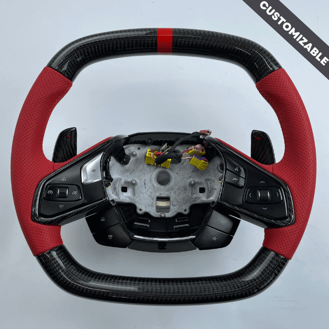 Chevrolet Corvette C8 Custom Carbon Fiber Steering Wheel – Carbon Clutch