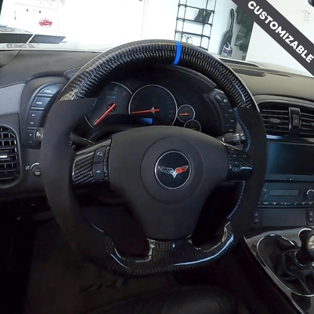 Corvette C6 Custom Carbon Fiber Steering Wheel