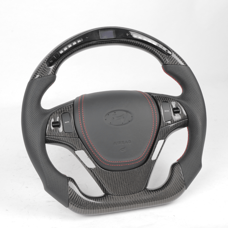 Hyundai Carbon Fiber Steering Wheel | Elantra, Tucson, Sonata | Real ...